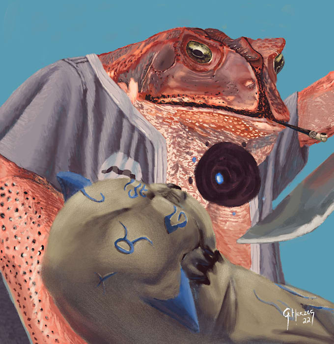 Draw your rpg character by Herzog_gabriel | Fiverr