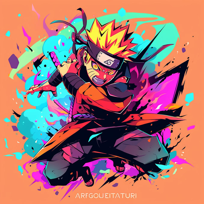 Make you an amazing anime design from your favorite anime by ...