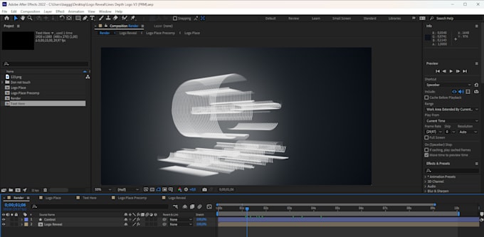 Create logo animation intro 3d 2d by Vbdiablo | Fiverr