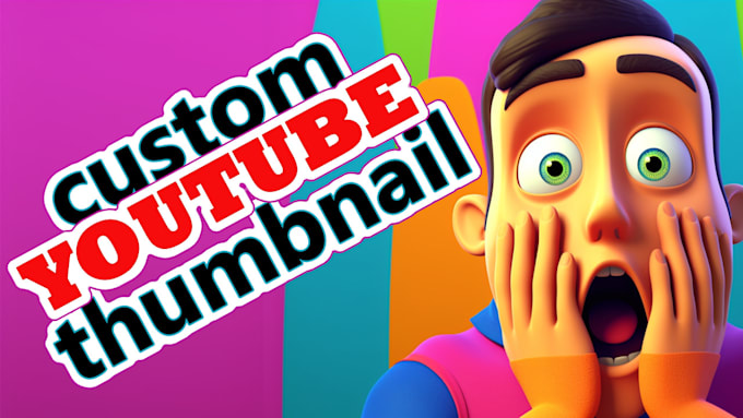 Create your thumbnail for youtube using ai by Newartai | Fiverr