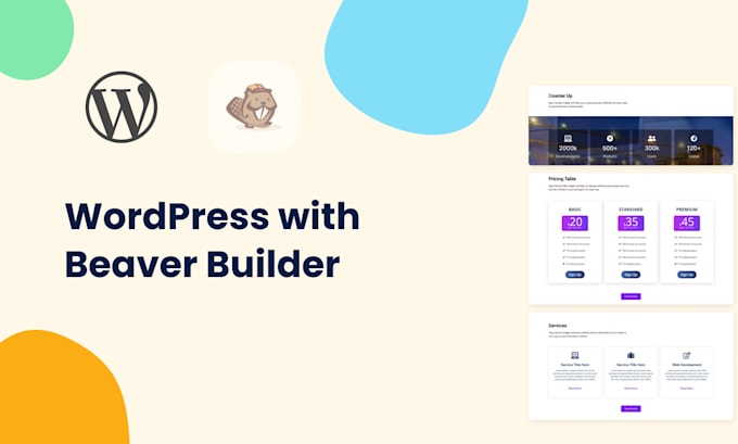 Create a responsive wordpress website with beaver builder by Babu_wp | Fiverr