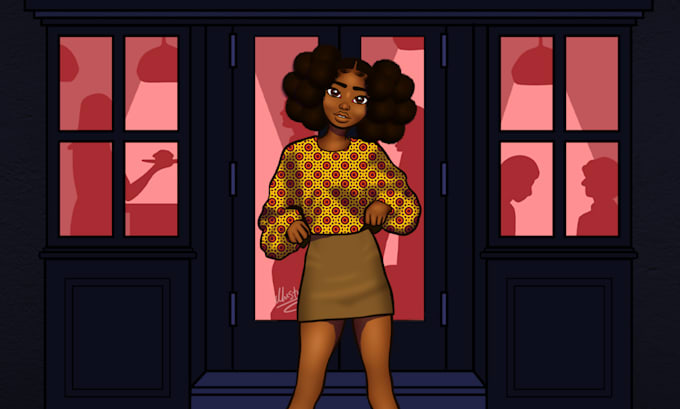 Illustrate very good characters by Illustrate_gh | Fiverr