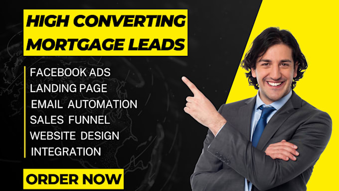Generate mortgage leads with mortgage ads landing page by Divefunnel ...