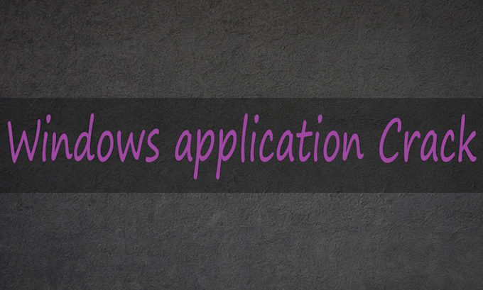 Sell crack version of any windows software by Ubanner49 | Fiverr