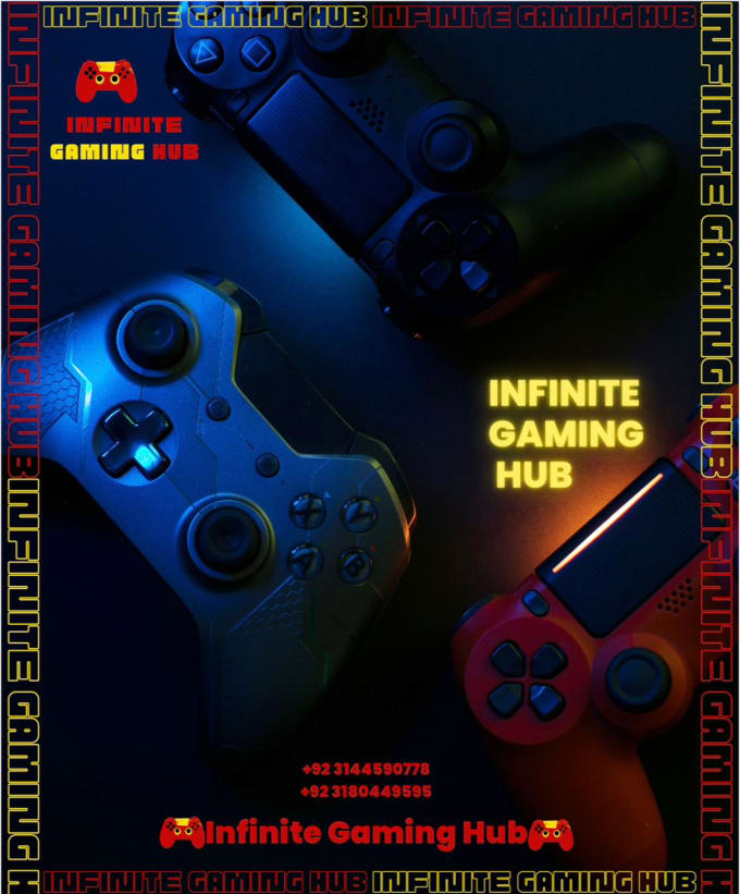 Create 3d gaming logo and banner for your business by Mrusamaoffi | Fiverr