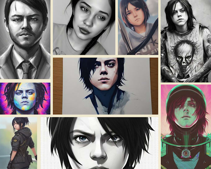 Generate professional self portraits that you will love by Bkclark | Fiverr