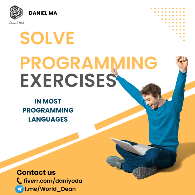 Solve programming exercises in most programming languages by Daniyoda ...