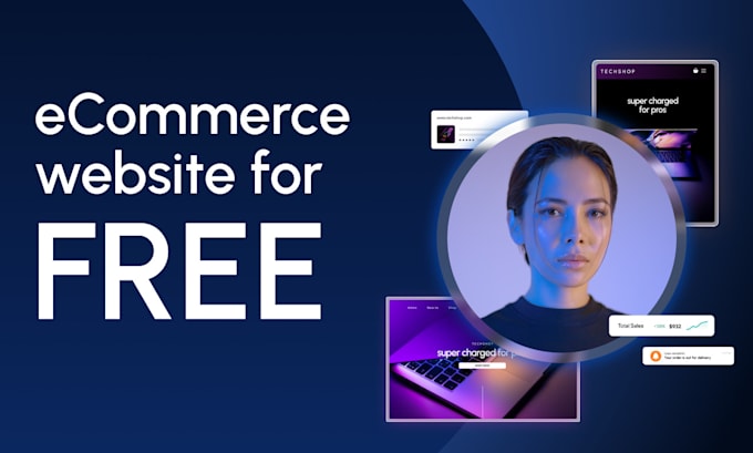 Create a fully functional ecommerce website for free by Gliterin | Fiverr