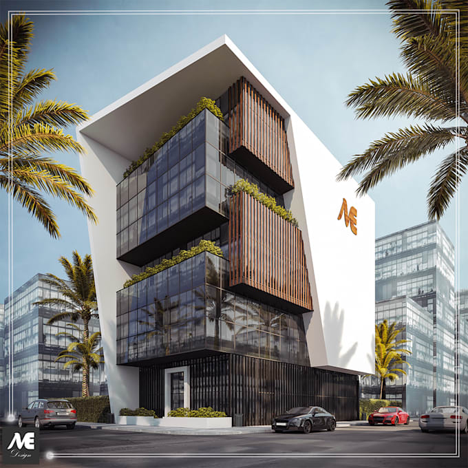 Do a high quality exterior design with realistic render by M_essam1 ...