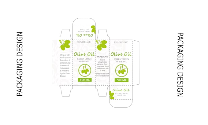 Do label design, unique packaging design, and box design for your ...