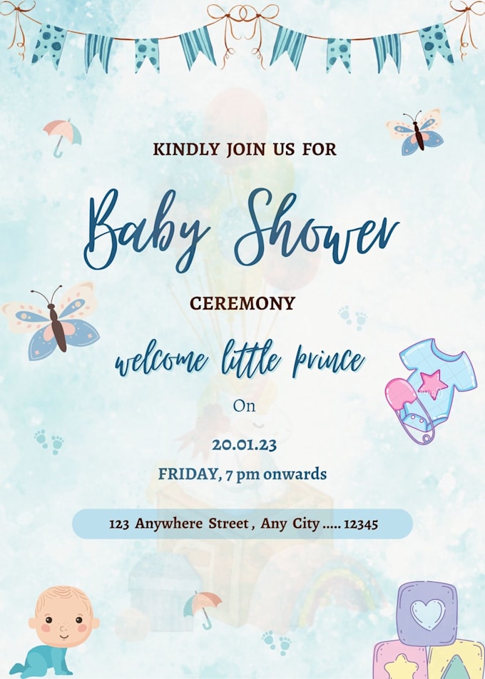 Create eye catchy invitation cards by Kanan55 | Fiverr