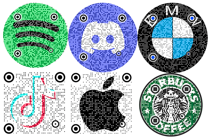 Create 5 professional qr code design with your logo by Karimaket | Fiverr