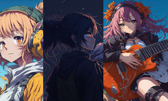 Create cool looking unique anime album cover by Sitanshusadwal | Fiverr