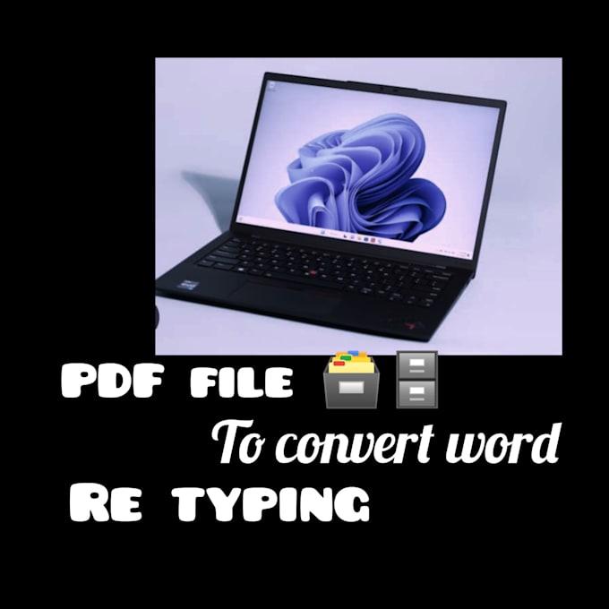 Convert pdf file to word any types by Mianakram280 | Fiverr