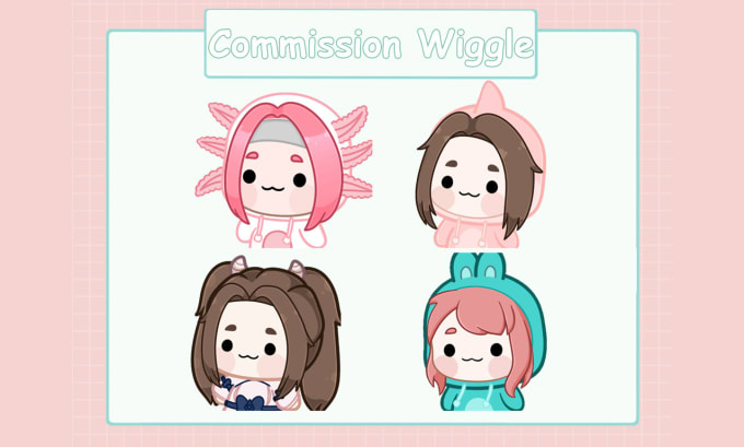 Draw custom animated wiggle by Meliusagi | Fiverr
