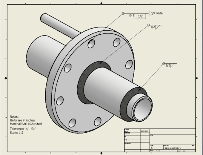 Create and design 2d and 3d weld drawings and assemblies by Torihay327 ...