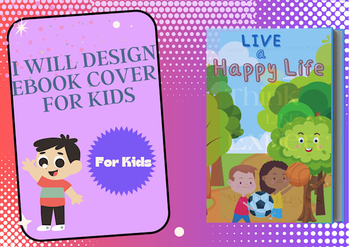 Do cute and unique coloring ebook cover design for kids by ...