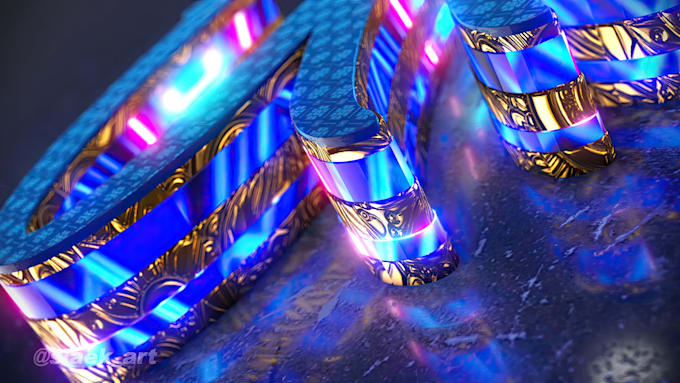 Do after effects animated 3d logo emblem 3d element intro by Sasha_slaek_art | Fiverr