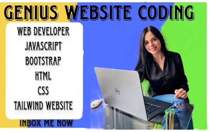 Be Your Web Developer And Code Html Css Bootstrap Tailwind Website Javascript By Janiesmit