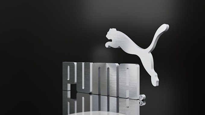 Create a 3d logo rotation and text spin 360 loop transparent by ...