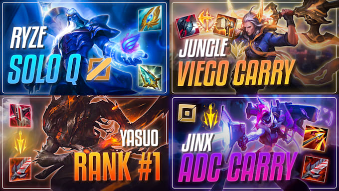 Design the best eye catching league of legends thumbnail for you by Alp ...