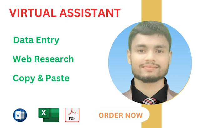 Do accurate data entry, web research, copy paste jobs by ...