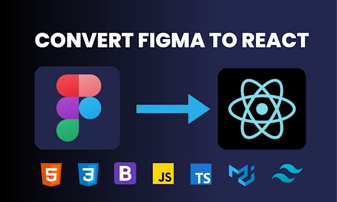 Convert figma to react or next js website with tailwind css by Roshan_saiham | Fiverr