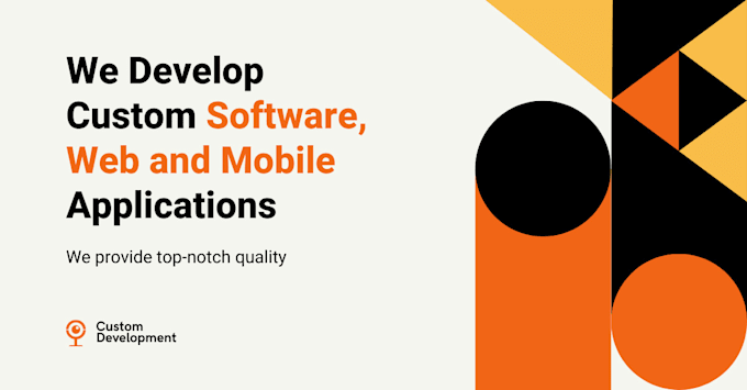 Develop custom software for you by Fahad_60 | Fiverr