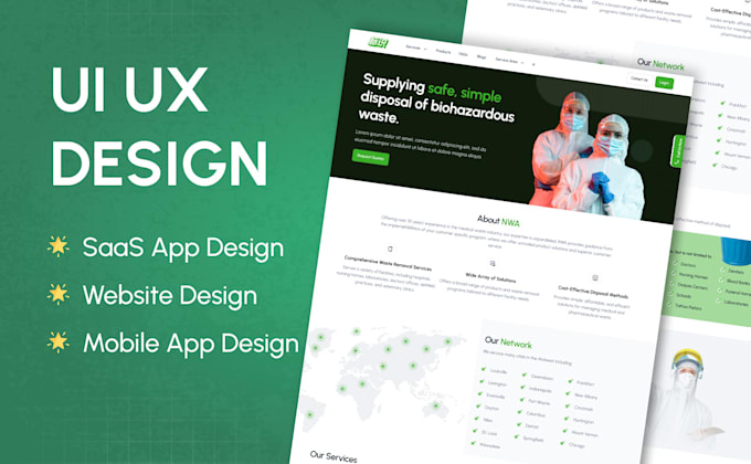 Do responsive website ui ux design , dashboard ui ux by Hamzaaamir608 | Fiverr