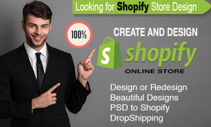 Create quick shopify store or shopify website design by Professor042 ...