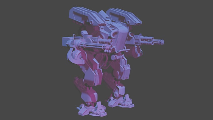 Make 3d robot models by Dart_art | Fiverr