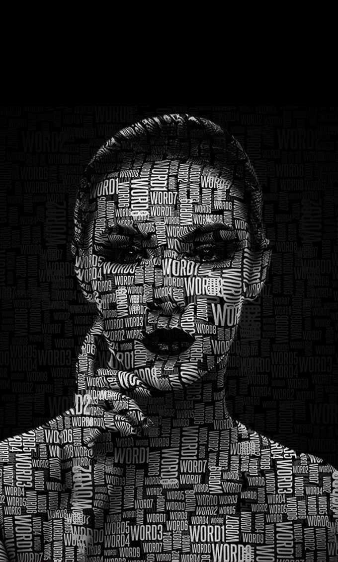 Design typography, portrait photographers word art in 5 hrs by ...
