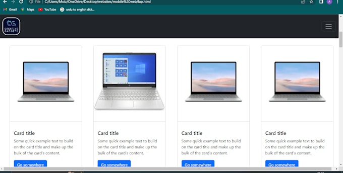 Design And Redesign Your Website With Html Css And Javascript By Ahmed6299 Fiverr