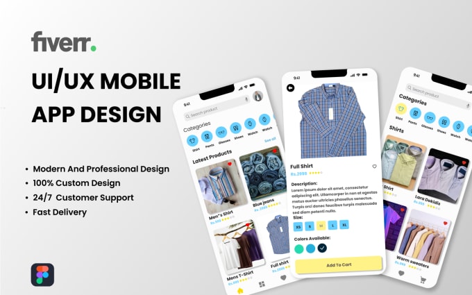 Design professional and innovative ui ux for mobile app by Nill_ui ...