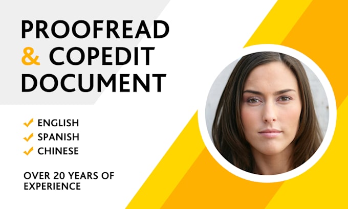 Professionally proofread or copyedit your document by Karenonlinepr ...