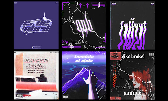 Create cover art design for u, y2k and more aesthetics by Tadaxdd | Fiverr