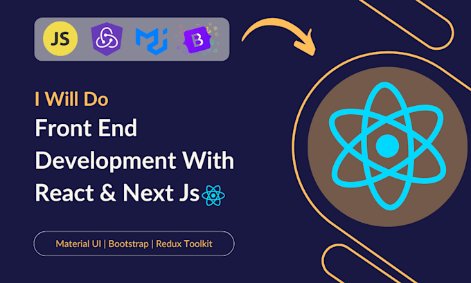 Be your react and next js developer by Rajasultan836 | Fiverr