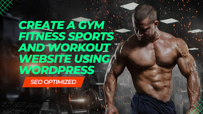 Build a responsive gym, fitness, sports, and workout website by Awaisanwar261 | Fiverr