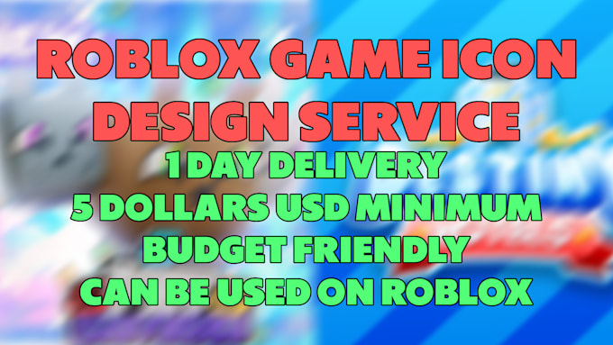 Design you a roblox game logo by Anythingblox | Fiverr