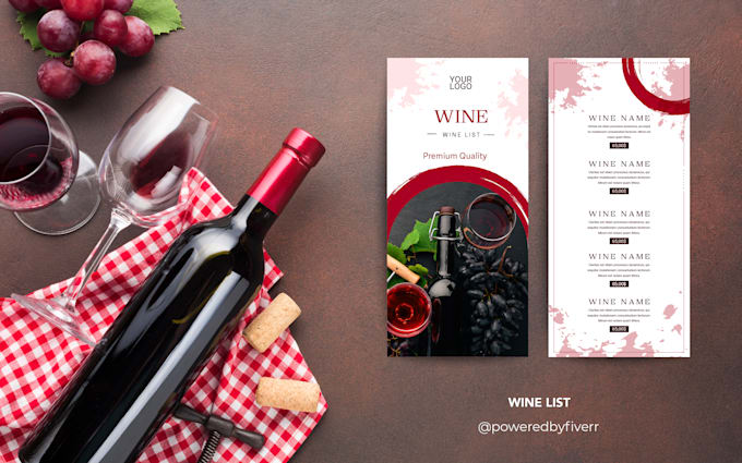 Design a stunning restaurant menu for you by Poweredbyfiverr | Fiverr