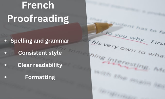 Proofread and polish your french writing to perfection by Mc_antony ...