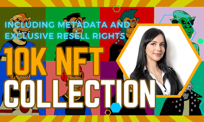 Create you a custom 1k 5k 10k nft collection with metadata by Innovalabz101 | Fiverr