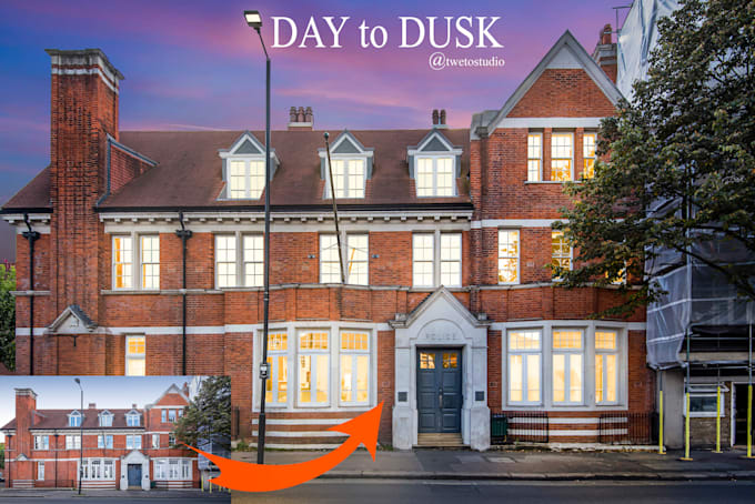 Do day to dusk ,night and virtual twilight photos by Twetostudio | Fiverr