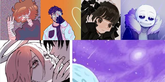 Create you an amazing pfp discord banner youtube intro thumbnail and ...