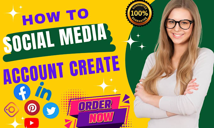 Professionally all social media account create and setup by Papia56 ...