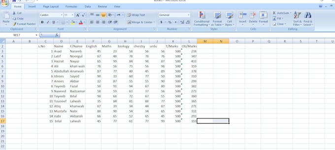 Do da data entry excel,ward,copy past data entry jobs by ...