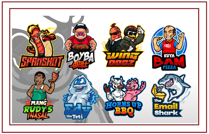 Create a fantastic cartoon logo by Jsaavia_dalfour | Fiverr