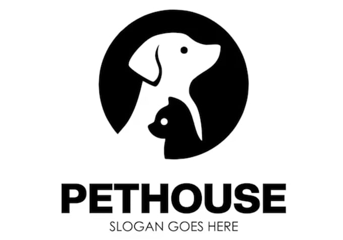 Do make an modern custom dog logo by Dahlia_sears1 | Fiverr