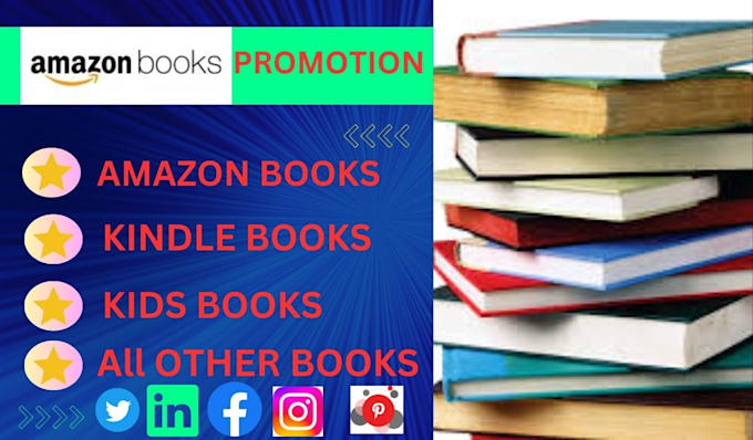 Do your amazon book promotion, and ebook marketing, kindle book ...