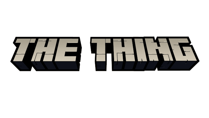 Create a minecraft inspired logo by The_thing | Fiverr